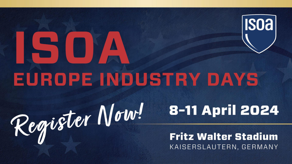 ISOA Europe Industry Days | ISOA Events