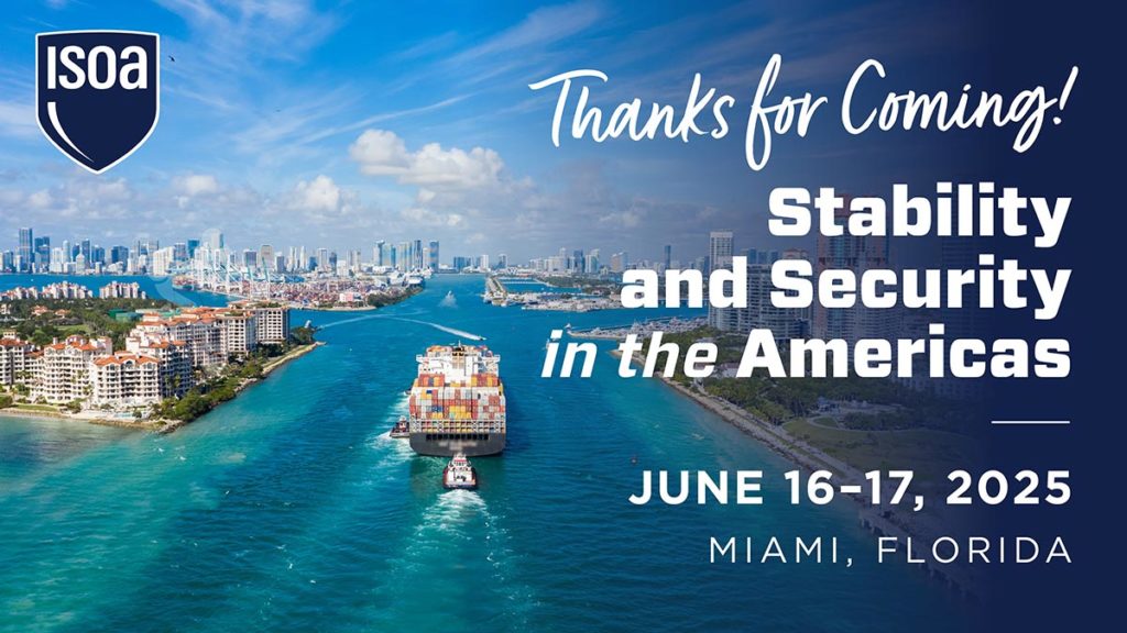 2025 Stability and Security in the Americas Conference Survey Thank You ...