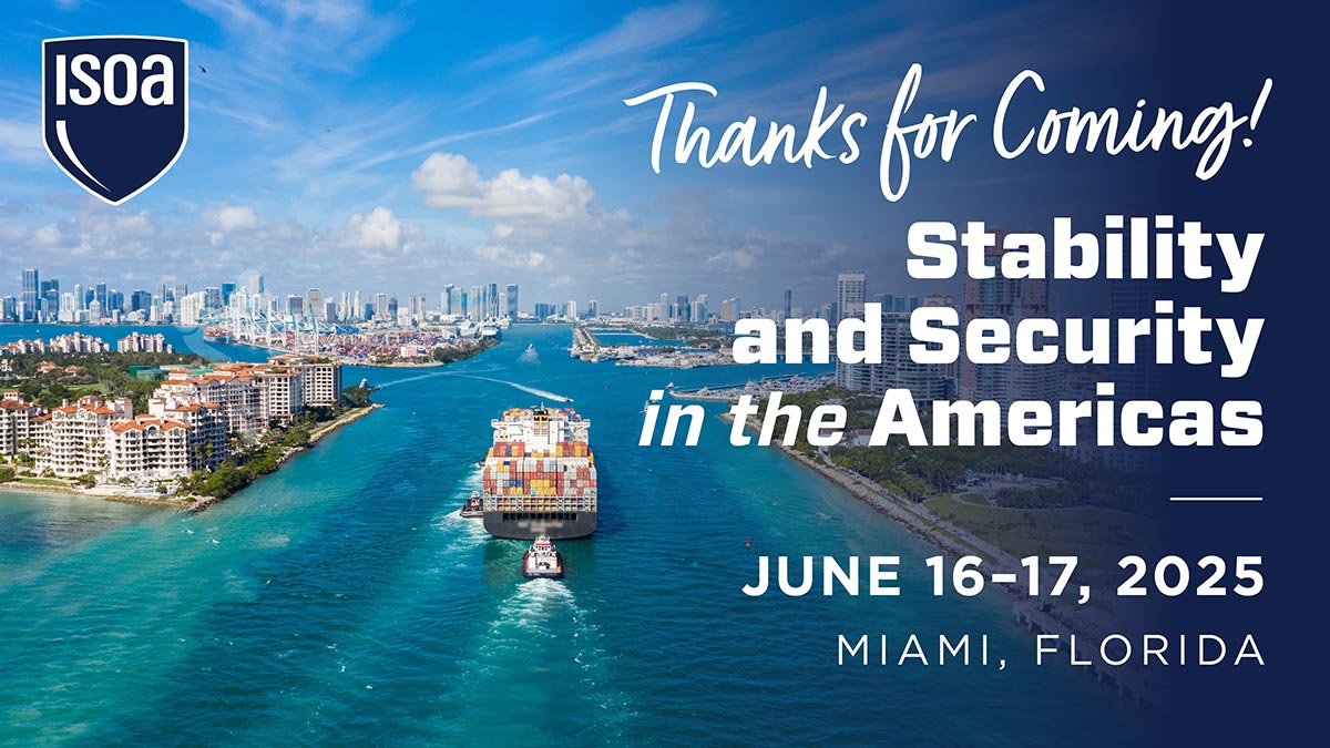 2025 Stability and Security in the Americas Conference Survey Thank You ...